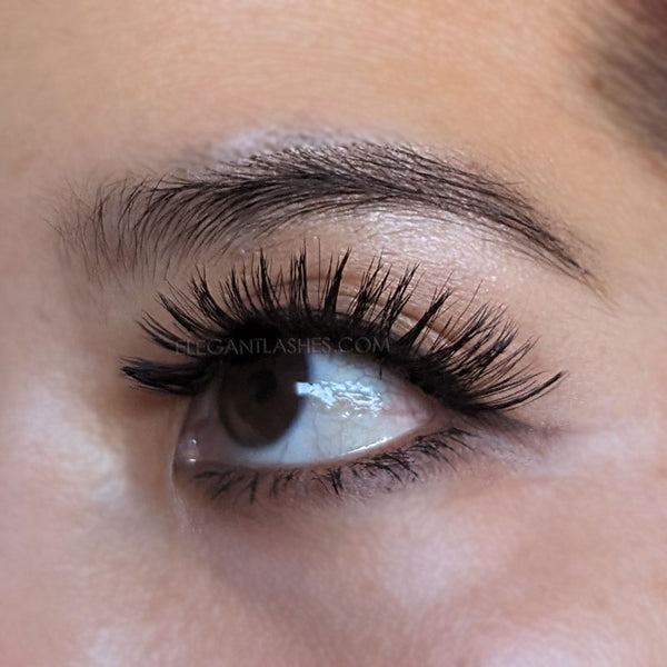 Cashmere 3D Tapered Tip Human Hair Lashes – Elegant Lashes